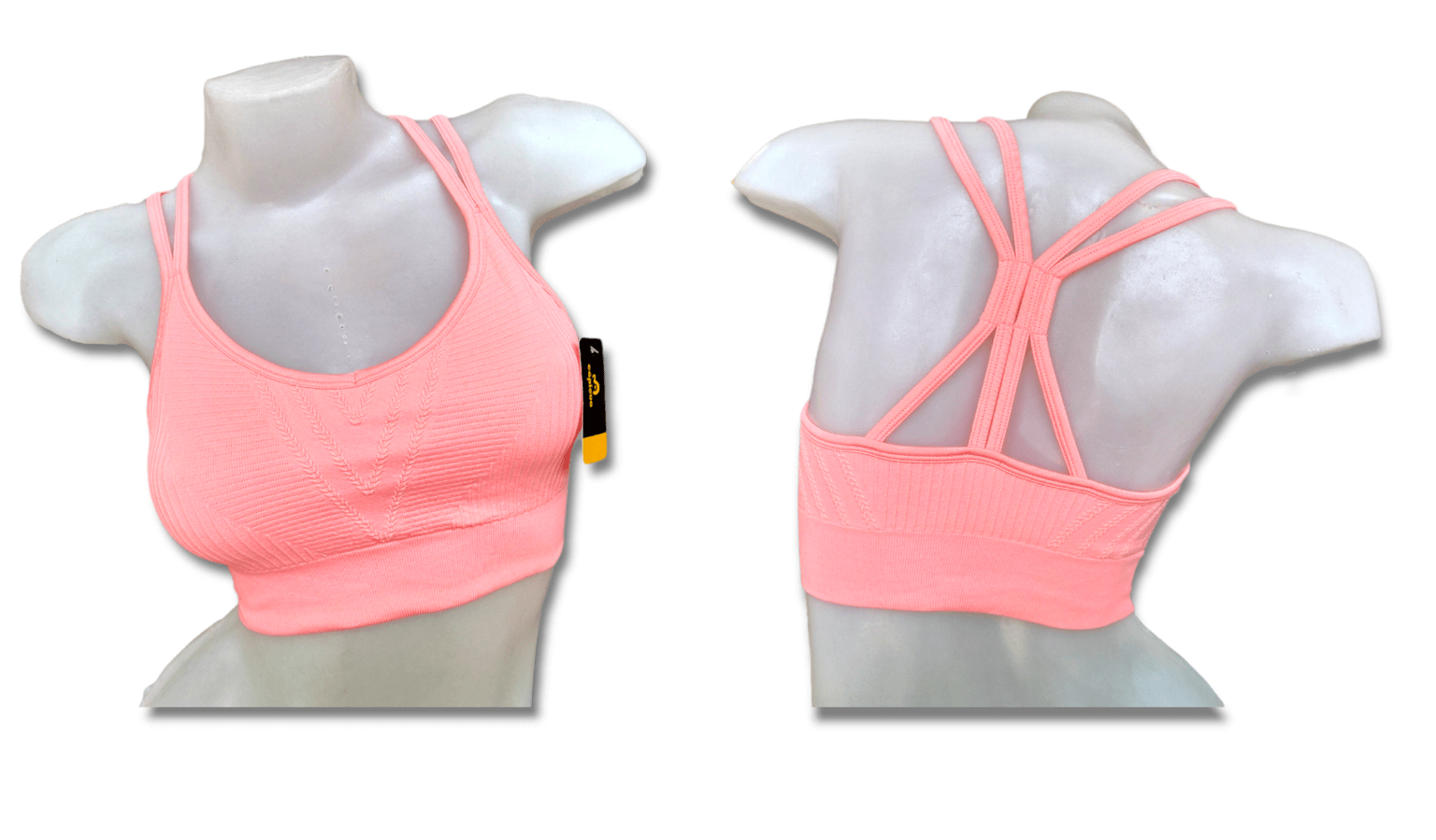 CORPIÑO DEPORTIVO DOBLE TIRITA TAZA REMOVIBLE - Casa Gini Mayorista