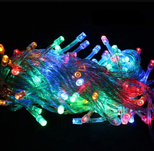 LUCES 100 LED MULTICOLOR 10 METROS – Casa Gini Mayorista