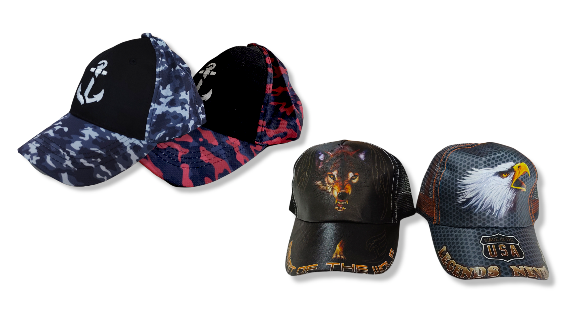 GORRA VISERA ECONOMICA MODELOS SURTIDOS - Casa Gini Mayorista