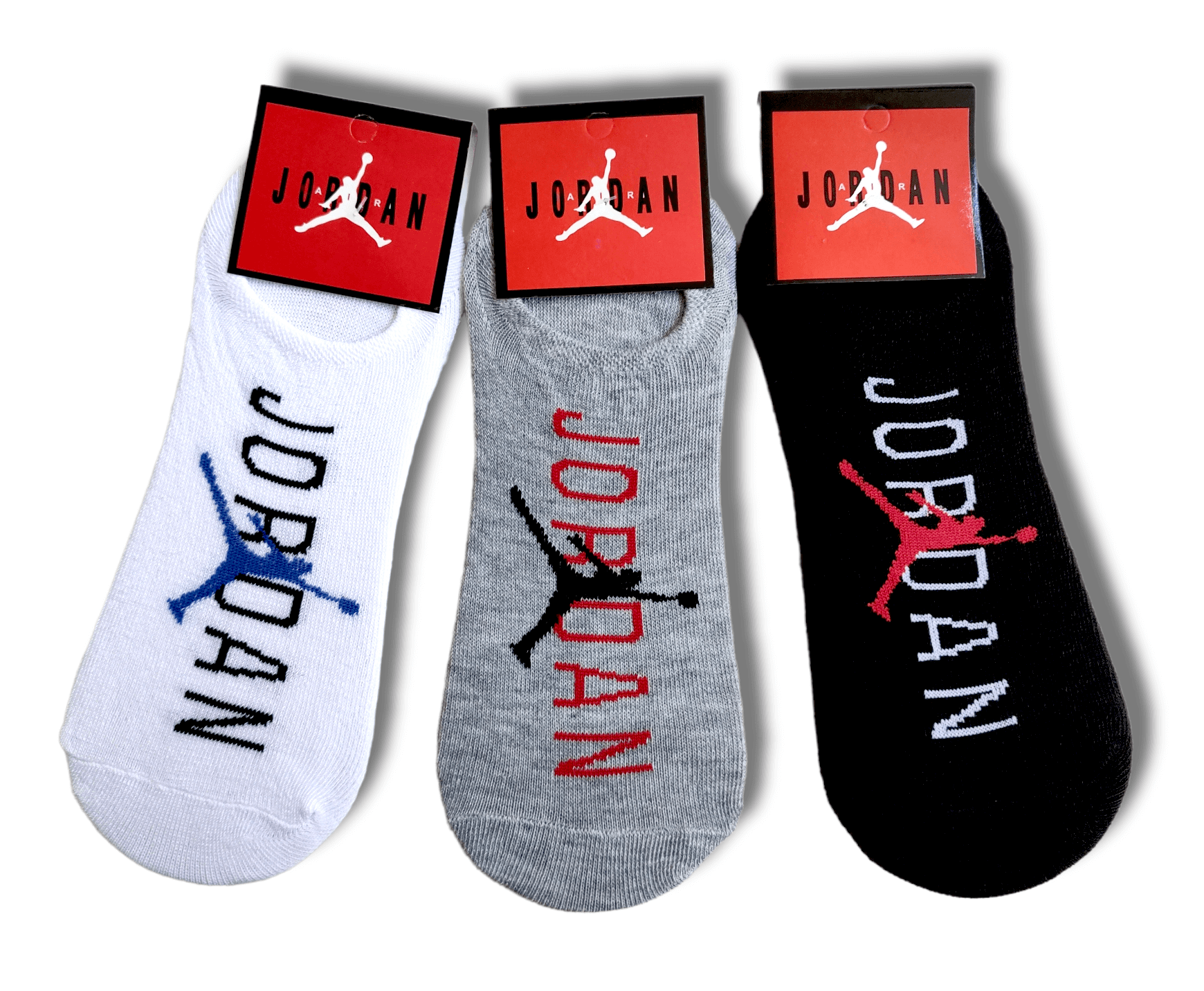 PACK X12 SOQUETE INVISIBLE "JORDAN" - Casa Gini Mayorista